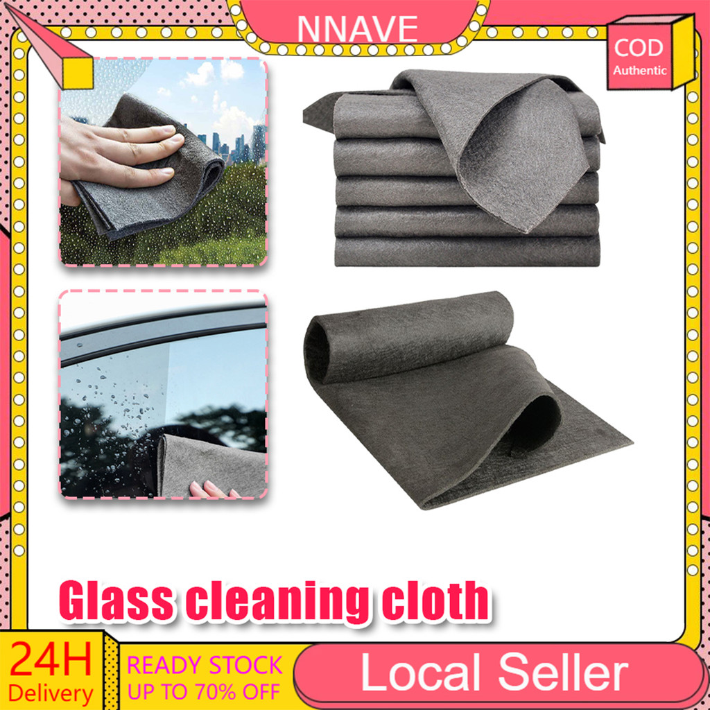 10Pcs Fiber Cloth Thickened Magic Cloth No Watermark Reusable Glass ...