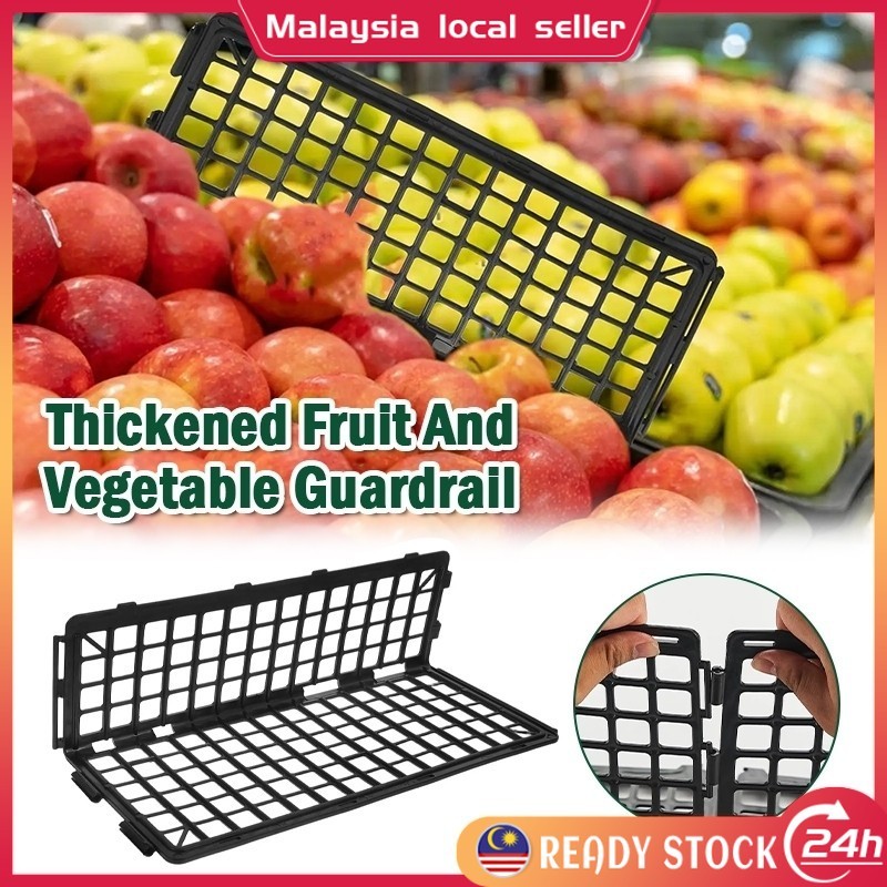 Fruit Fence Vegetable Divider L-shape Shelf Guardrail Fresh Food ...