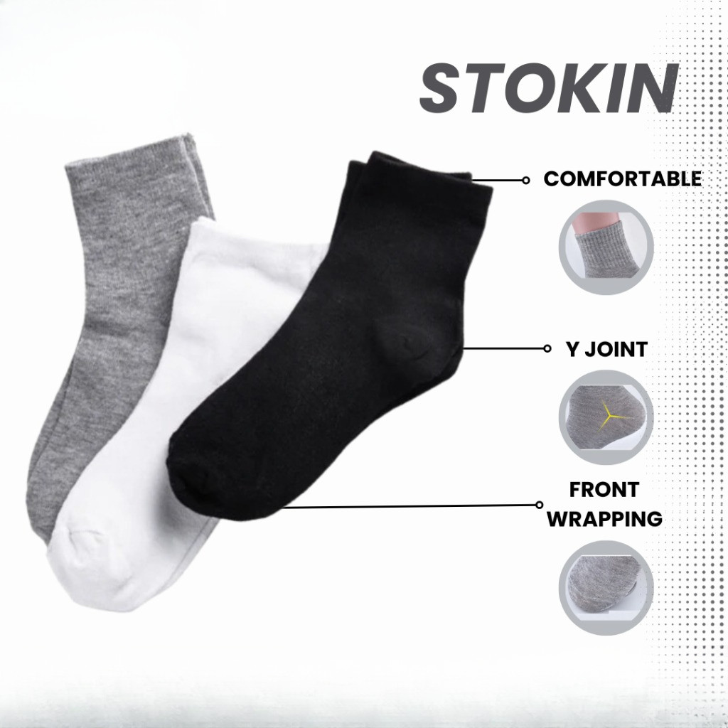 McJoden - GORDON 1 Pair Men Women Socks Unisex Cotton Scholl Stokin ...