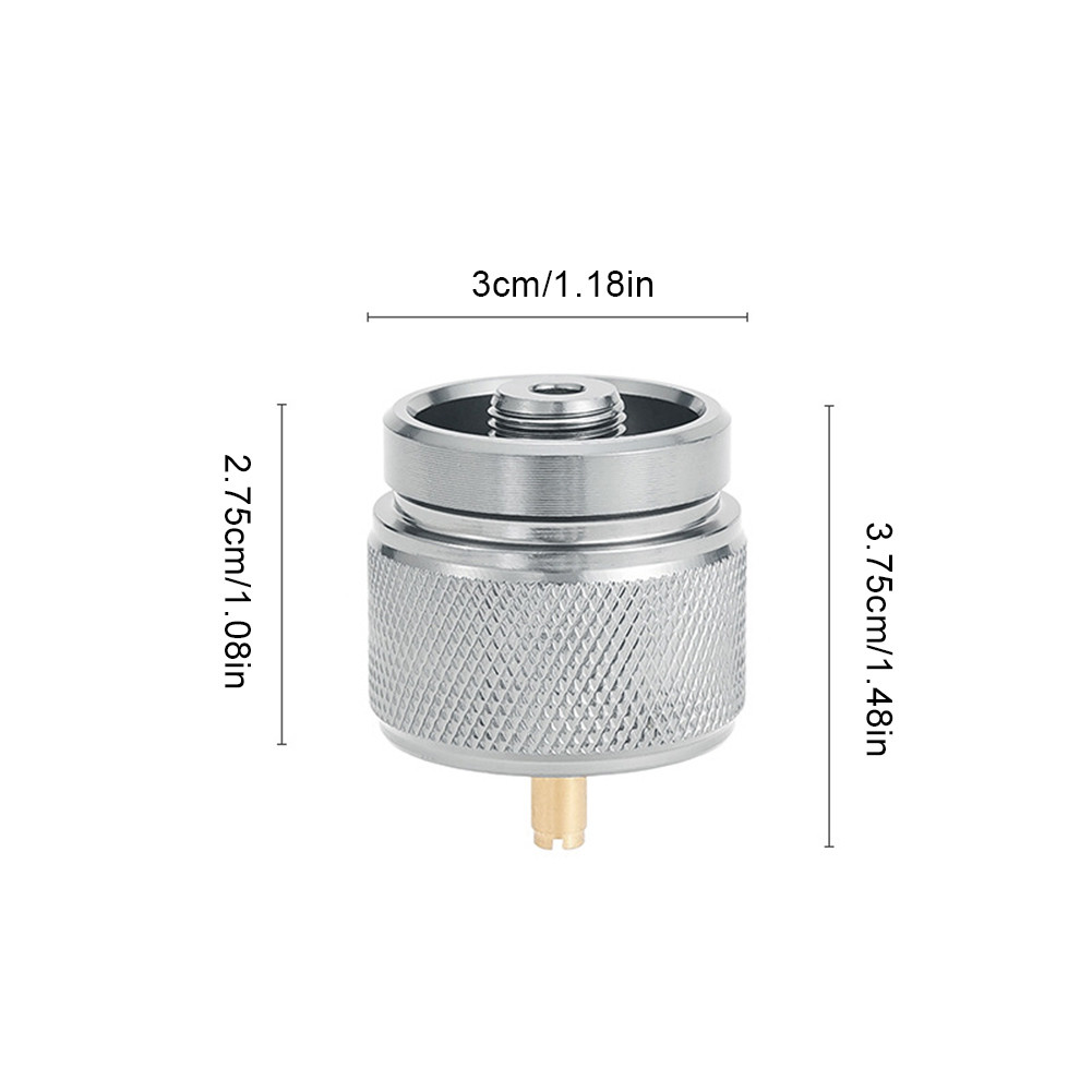 Bv 2Pcs Gas Cartridge Head Conversion Adapter Butane Gas Adapter with ...
