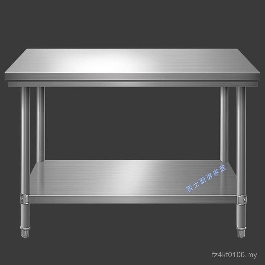 Operating Table Work Table Thickened Two-Layer Kitchen Loading ...