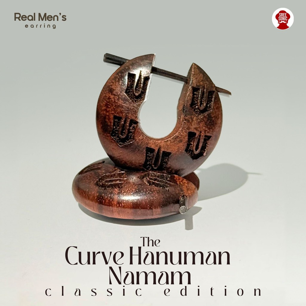 Sree Sonic | CURVE HANUMAN NAMAM | CLASSIC Edition Earring | (Old Coin ...