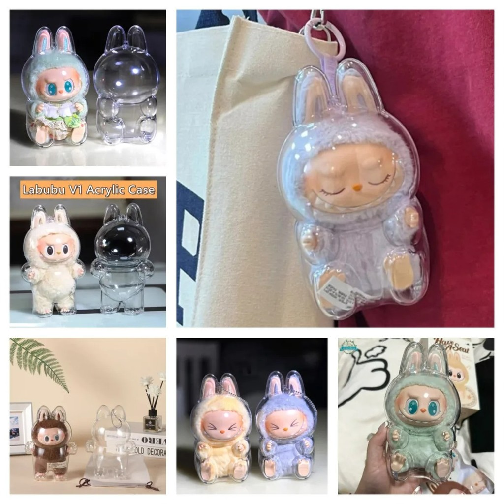 Labubu Cover Labubu Case Acrylic Thickening Transparent Labubu ...