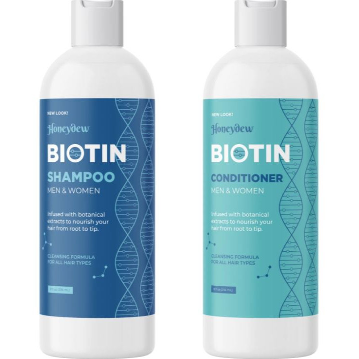 Honeydew Maple Holistics Biotin Shampoo / Conditioner for Hair Growth B ...