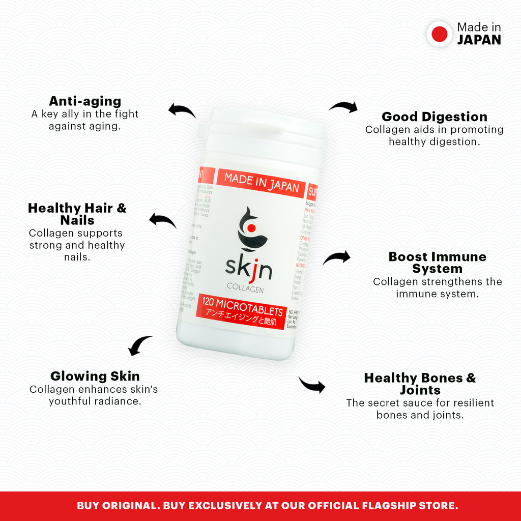 【Buy 3 Free 1 】collagen microtablets 120s Duma bottle, made in Japan ...