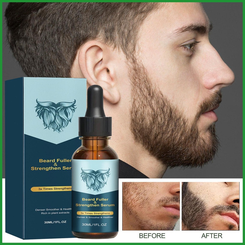 Mustache Oil Natural Beard Fuller Strengthen 30ml Beard Growth Oil ...