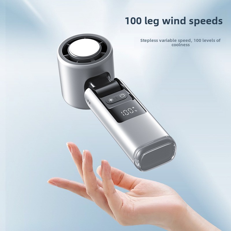 2025 new 100-speed high-speed handheld electric fan mini usb charging ...