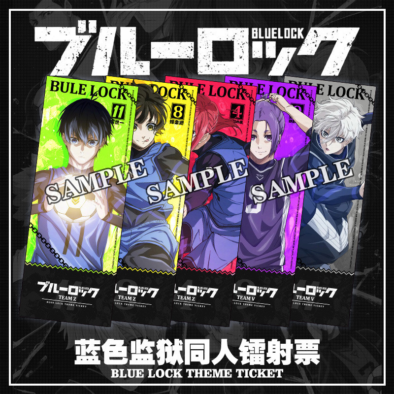 Blue Prison BLUE LOCK Anime Merchandise Clean World One Bee Happy Back ...