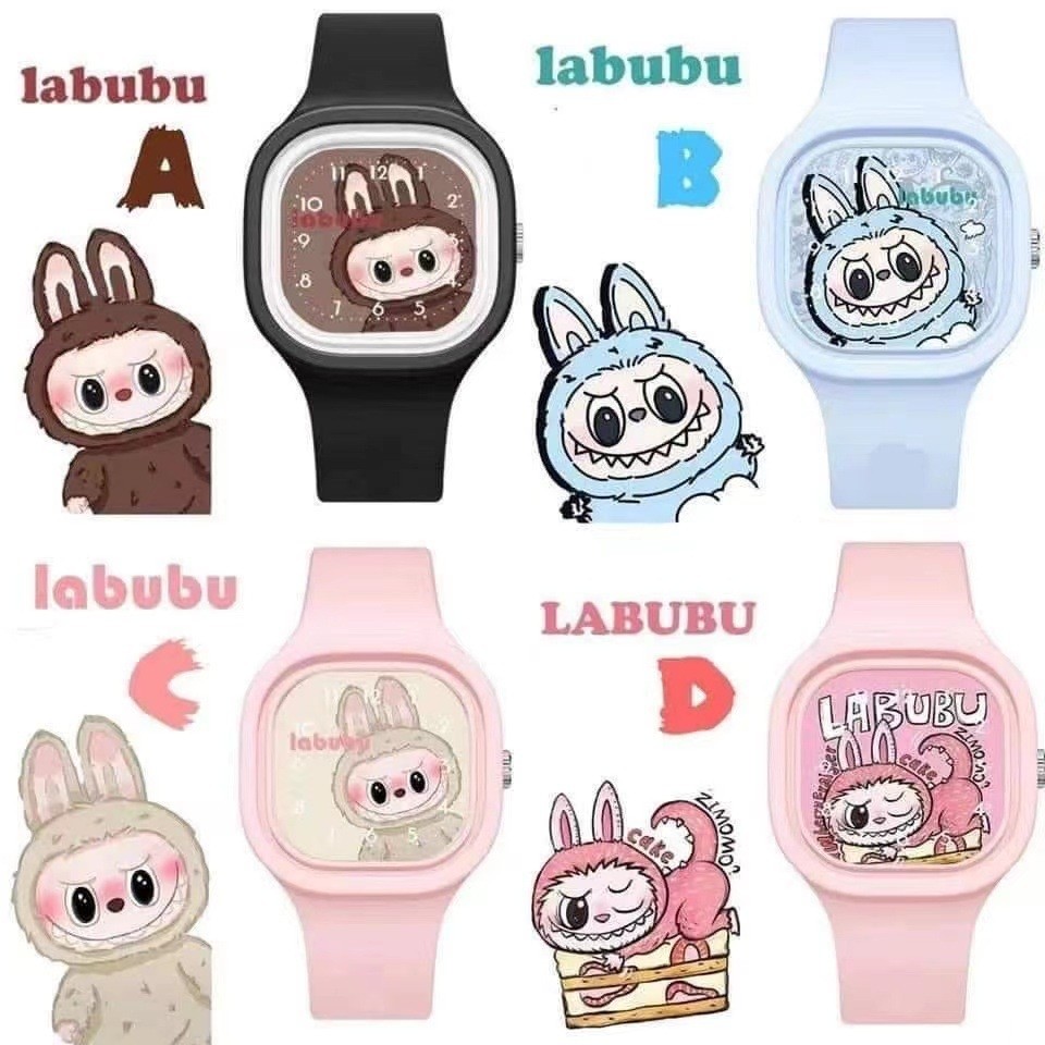 Charming LABUBU Cartoon Watch for Kids and For Students in Multiple ...