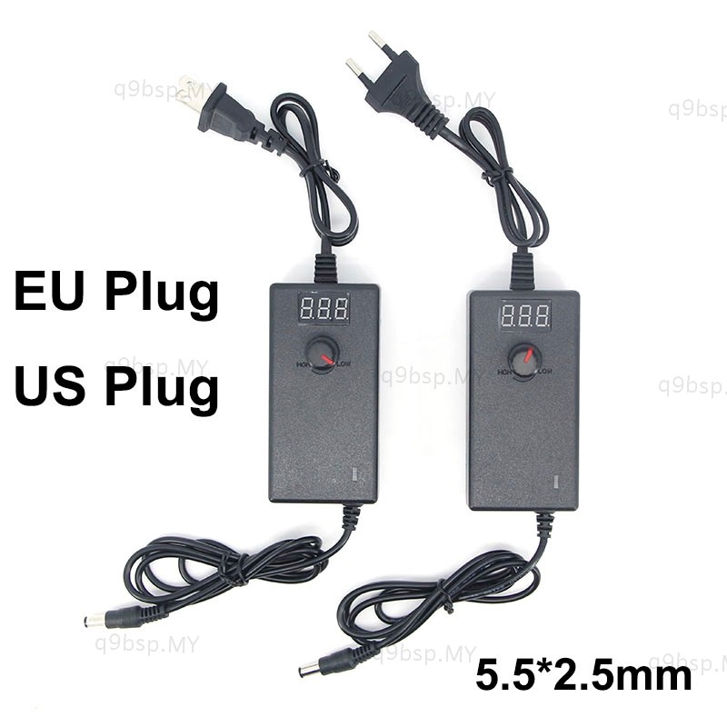 Adjustable AC To DC Power Supply Adapter 3V-12V 2a 3V 5V 6V 9V 12V 1A ...