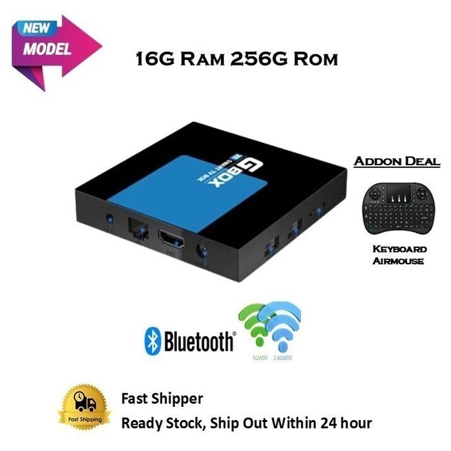 TVBox 16G RAM 256G ROM Decoder Super Box | Shopee Malaysia