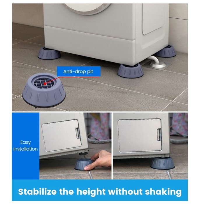 Lapik Kaki Mesin Basuh Washing Machine Base Anti Slip Anti Vibration ...