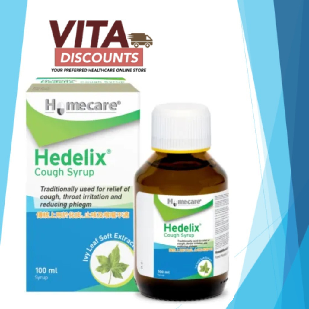 HOMECARE HEDELIX COUGH SYRUP 100ML EXP09/2025 | Shopee Malaysia