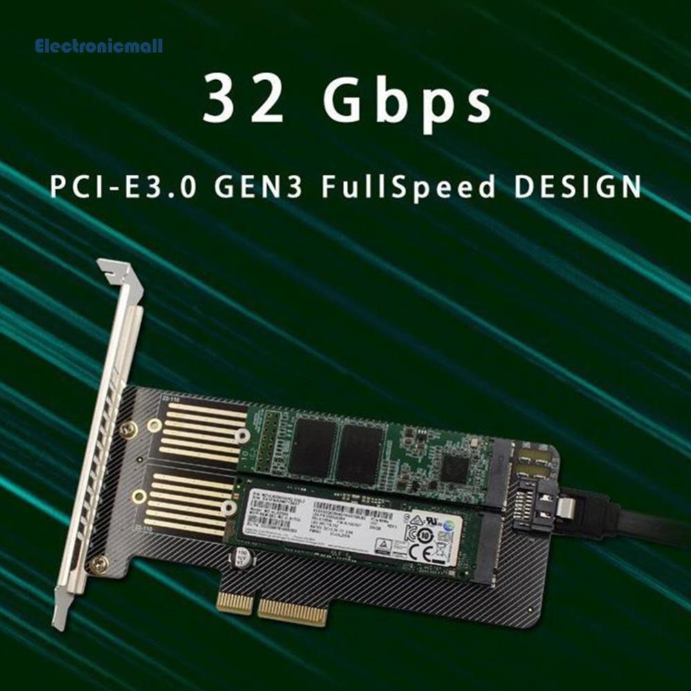 DE M.2 NVMe NGFF Accelerator Card NVME 32Gbps SSD To PCI-E Adapter Card ...