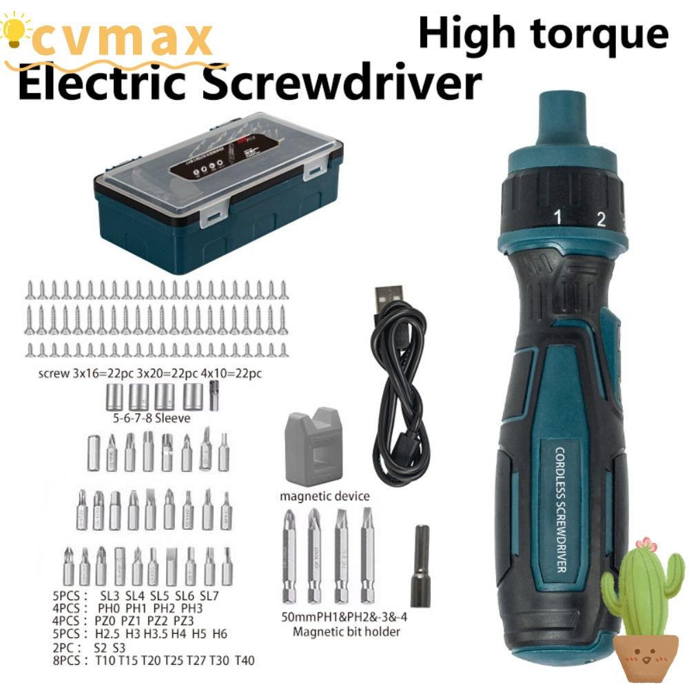 CYMX Electric Screwdriver, 3.6V Wireless Cordless Screwdriver, Portable ...