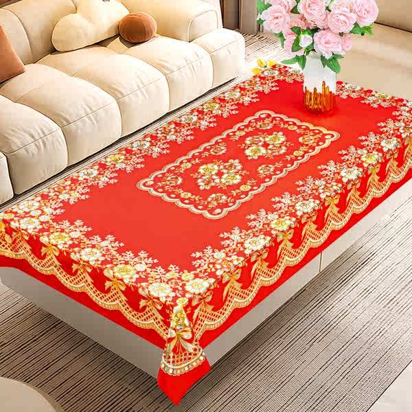 table cloth table mat table cloth aesthetic Alas meja kopi, kalis air ...