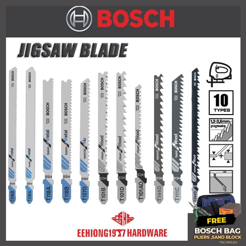 BOSCH T101B T101D T344D T118B T127D T318B T111C T101AO T144D T118A ...