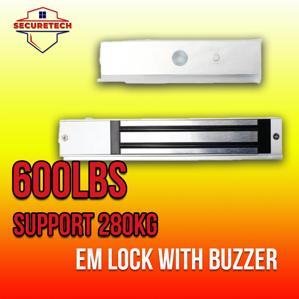 Electronic Magnectic Door Lock EM Lock 600Lbs For Door Access with ...