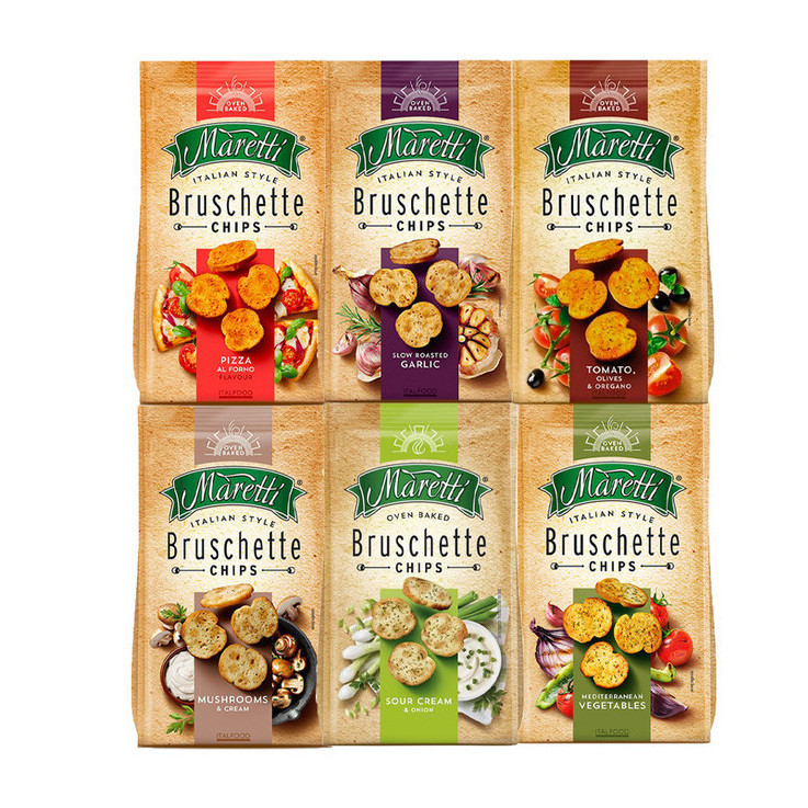 Bruschette Maretti Chips Assorted Flavor 70g | Shopee Malaysia