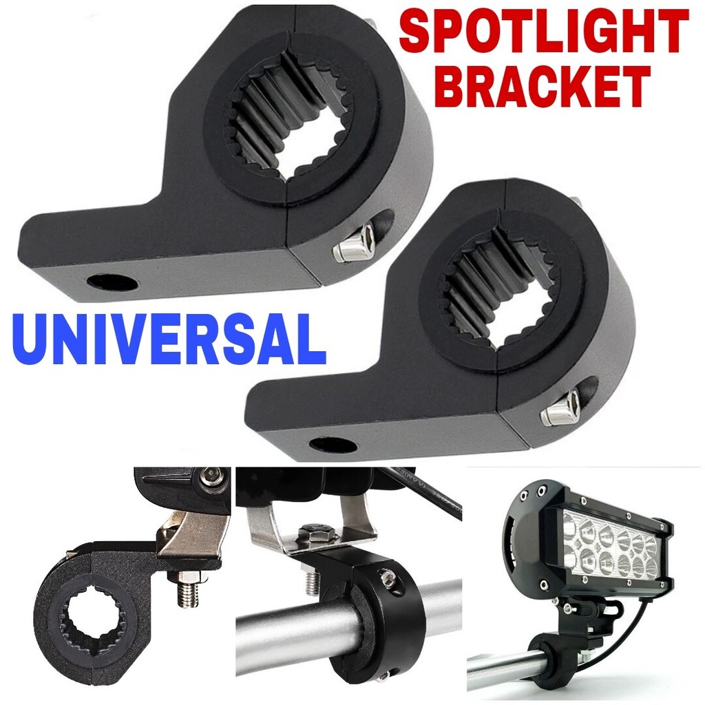 Universal Spotlight Bracket 30mm Motor Clamp Holder Handlebar ADV150 ...