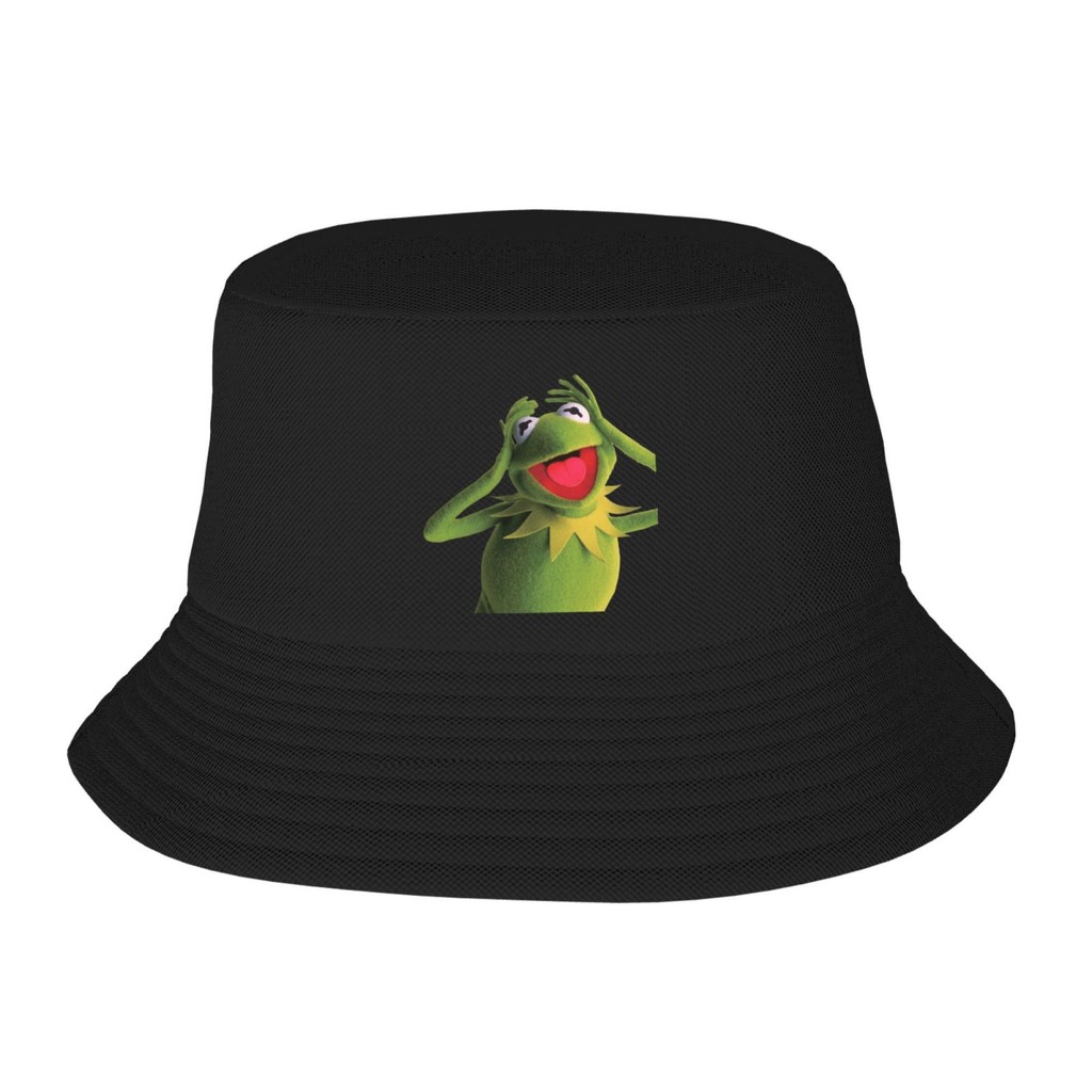 The Muppets Kermit The Frog Fisherman's Hat Bucket Hat | Shopee Malaysia
