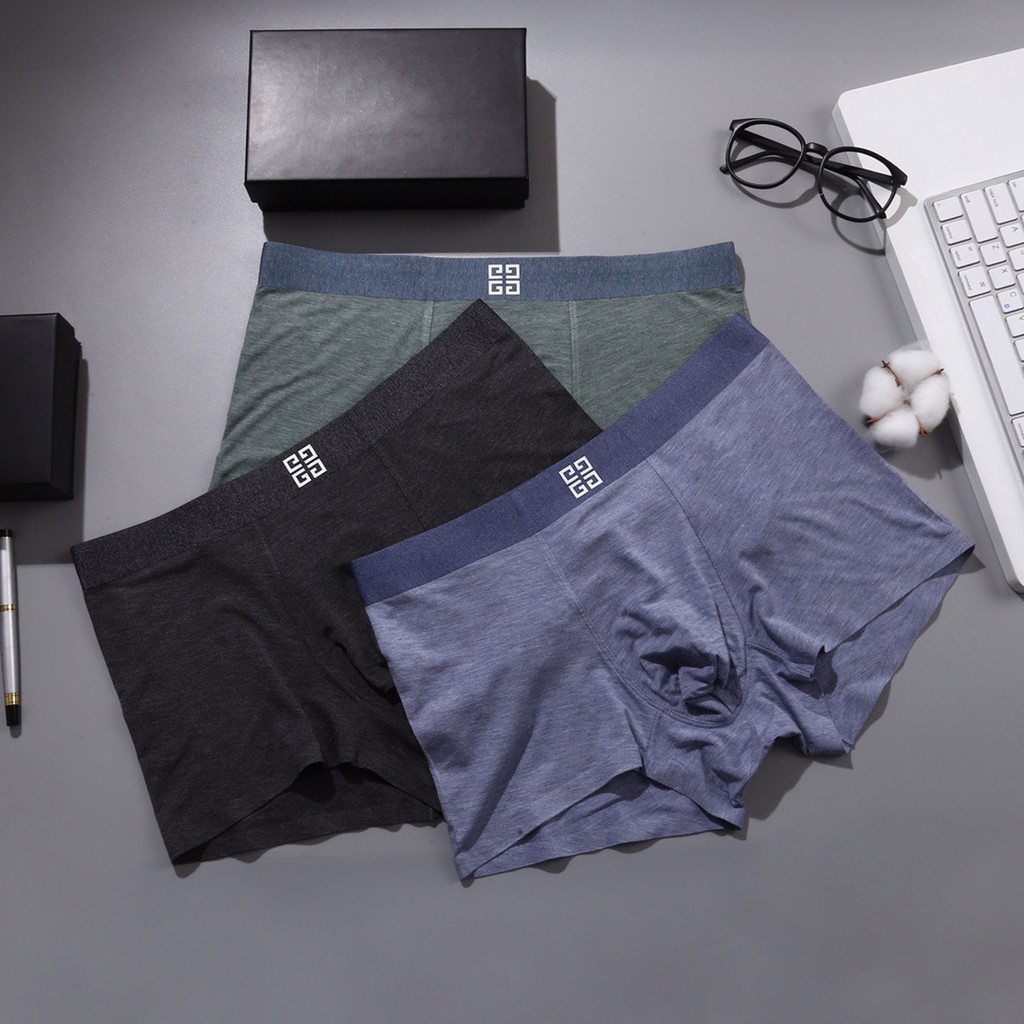 Givenchy7328 Men's Seamless Underwear New Style Pure Cotton Sweat ...