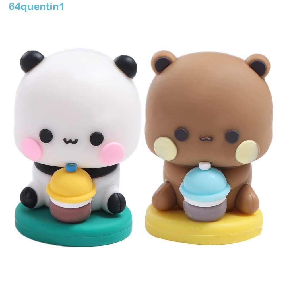 QUENTIN1 Bubu Dudu Panda Bear Figure, Anime Figure Panda Panda Bubu ...