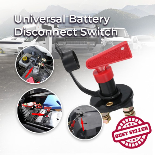 Battery Main Switch Disconnector Isolator Cut Off Disconnect Power ...