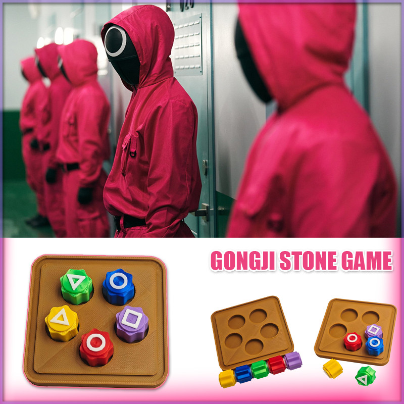 Squid Game Gongji Stone Game Squid Catching Game Stone Catching Game ...