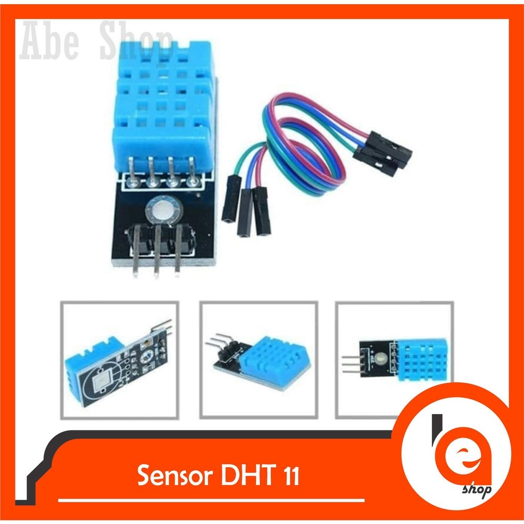 Temperature and humidity Sensor DHT11 Module DHT 11 humidity temperature Arduino Abe | Shopee ...