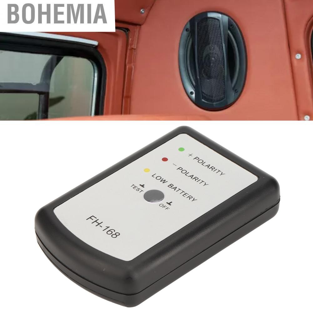 Bohemia FH-168 Car Audio Speaker Test Phase Meter Positive and Negative ...