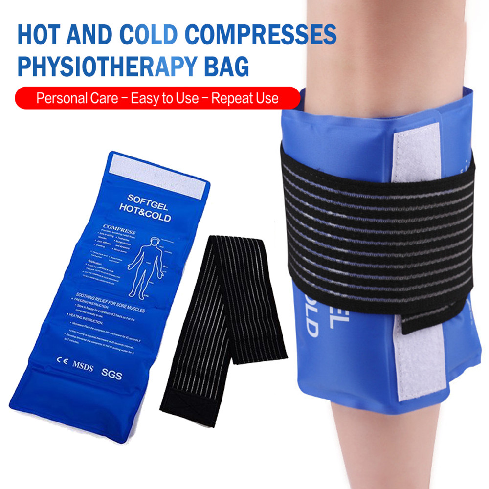 Reusable Shoulder Joint Gel Pack Medical Hot Ice Cooling Sports Ankle ...