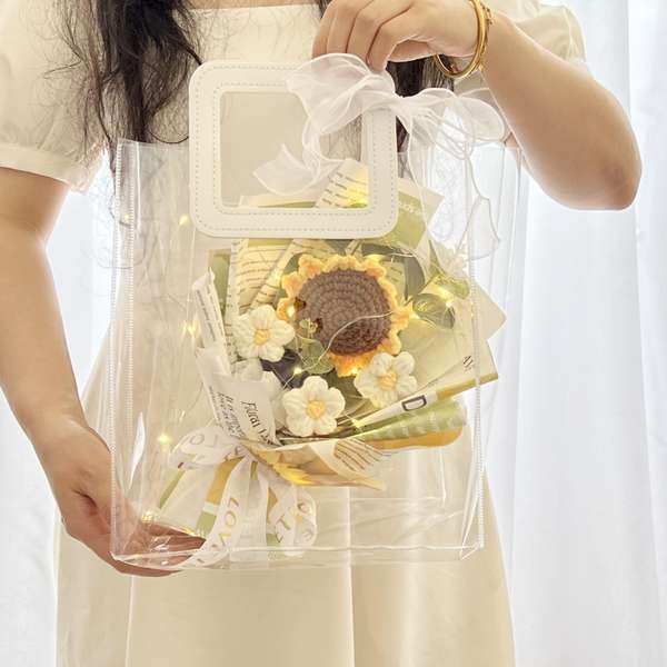 crochet flower crochet flower bouquet Selesai mawar bunga matahari ...