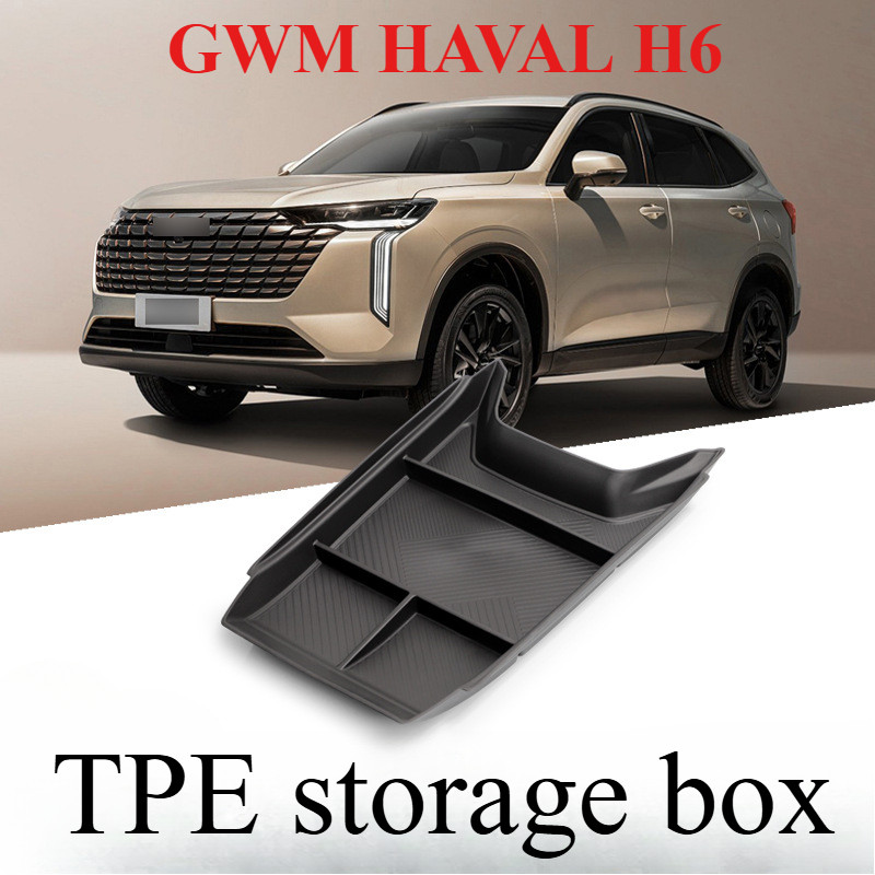 Haval H6 Hev/Phev 2025 Center Console Armrest Storage Box Tray Cup ...