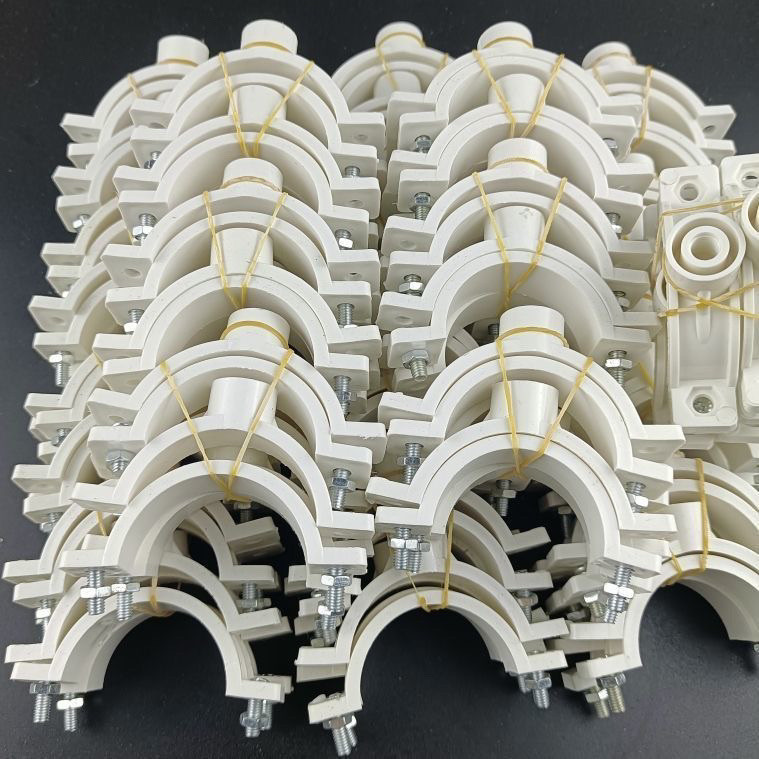 50 75 110 PVC Elevator Drain Pipe Card Holder Pipe Clip Nail Pipe Clip ...