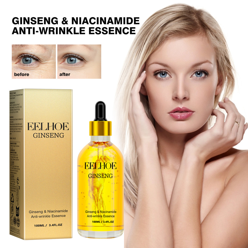 EELHOE Ginseng Facial Essence Moisturizing Moisturizing Soft ...