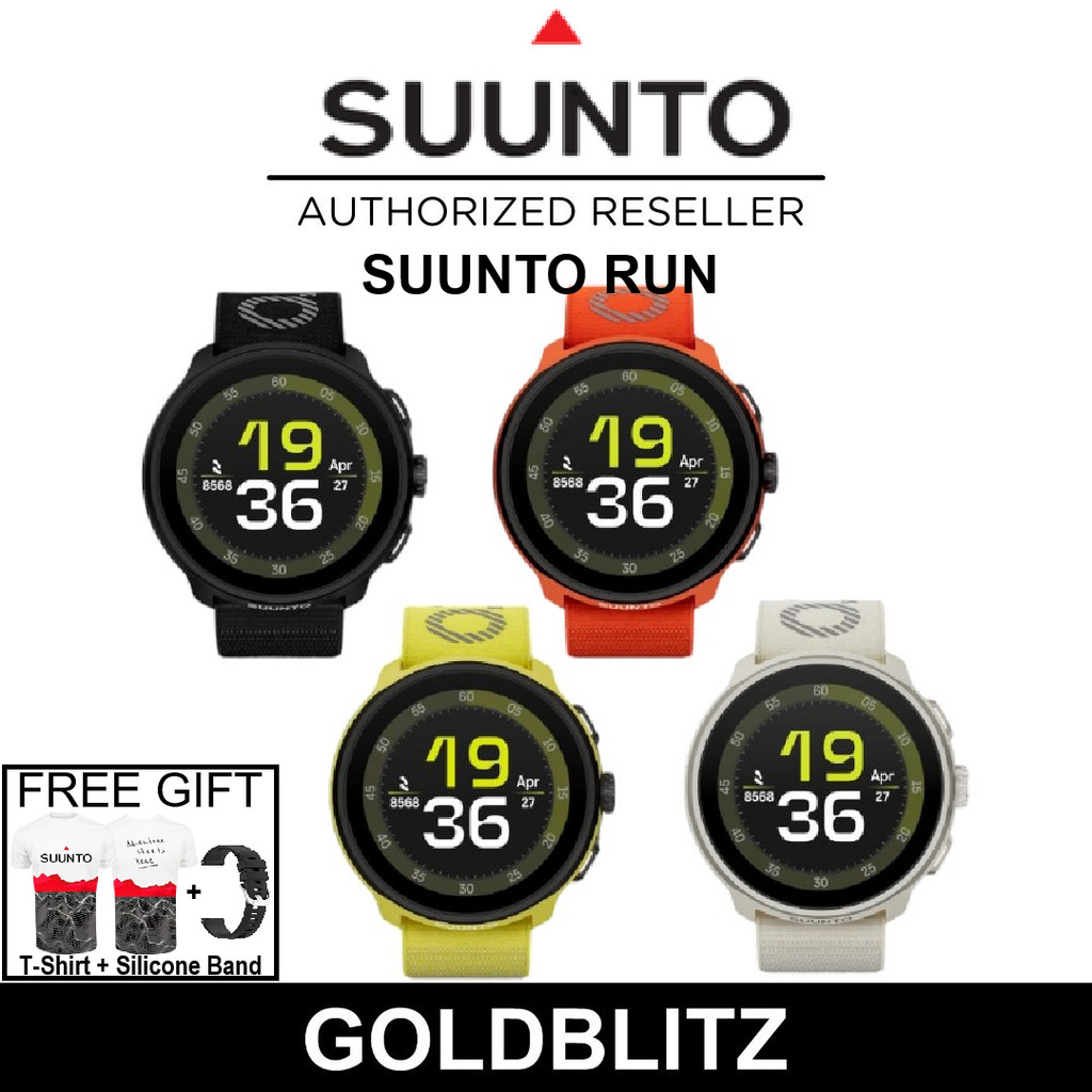 Suunto Run 1.32" Amoled 46mm Dual Frequency GNSS GPS Lightweight ...