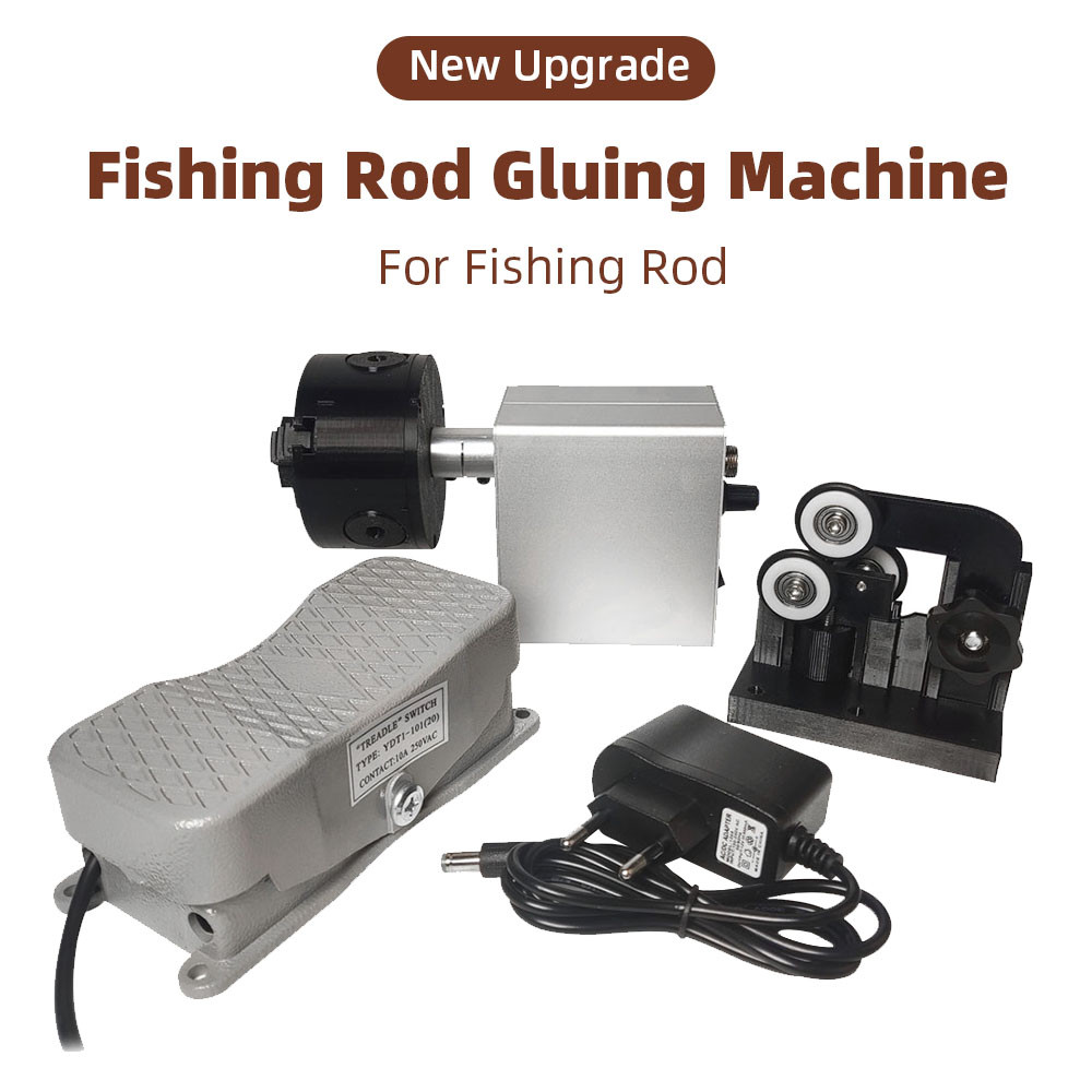 Electric Fishing Rod Conversion Repair Kits DIY Fishing Rod Gluing ...