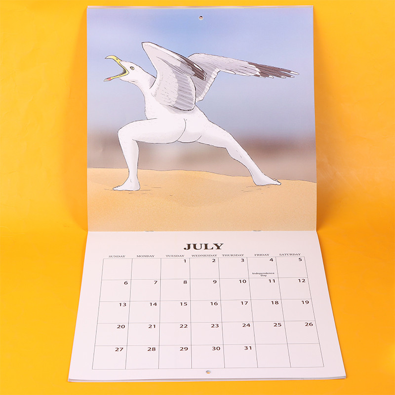 { MY Fashion } 2025 Extremely Accurate Birds Calendar Decorative Wall ...
