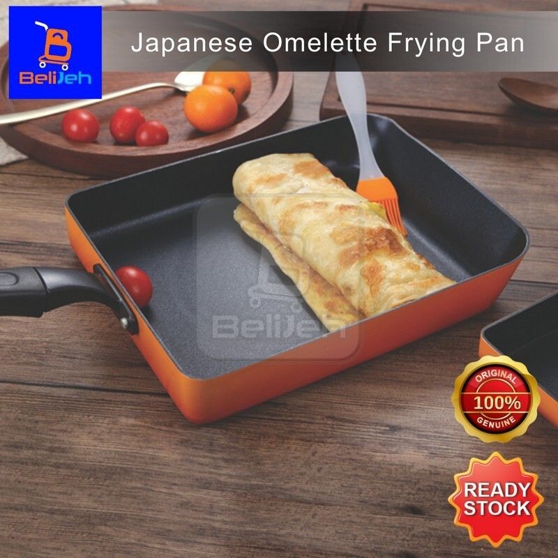 BELIJEH Japanese Non-stick Omelette Pan | Shopee Malaysia