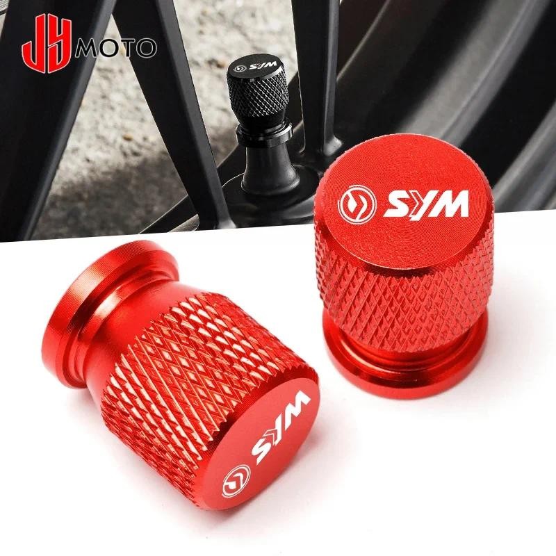 Logo SYM Wheel Tire Valve caps cover For SYM JOYMAX Z 125/250/300 ...
