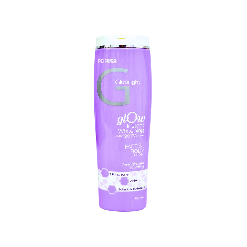 Glutalight Instant Whitening Face & Body Lotion With Spf 20Pa+++ 180ml ...