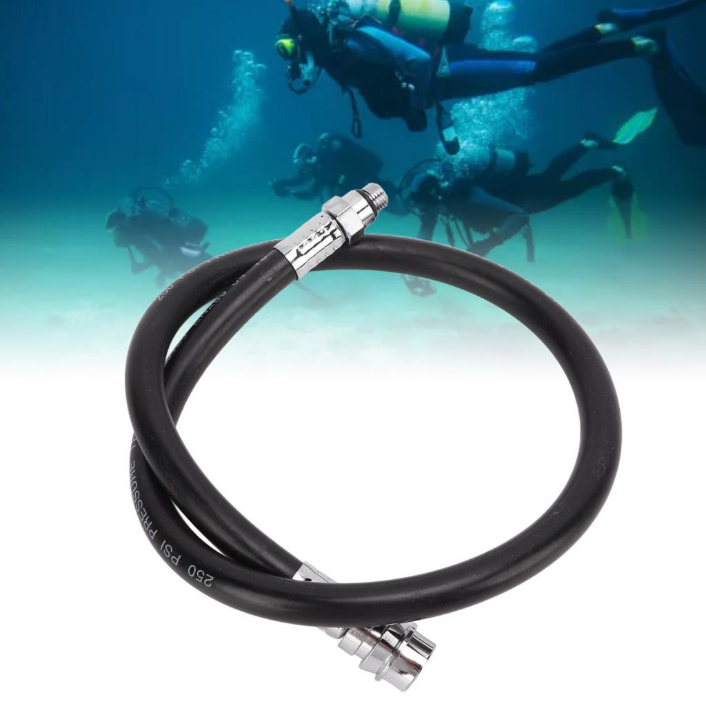 Seashorehouse Diving Accessory BCD Low Pressure Hose Flexible Rubber ...