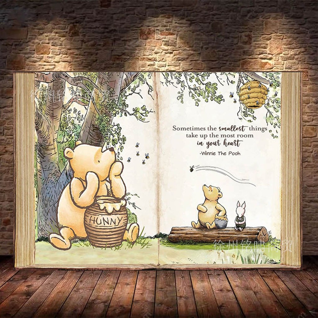 SQ2 Winnie the pooh Theme decoration Celebrate birthday Party Photo ...