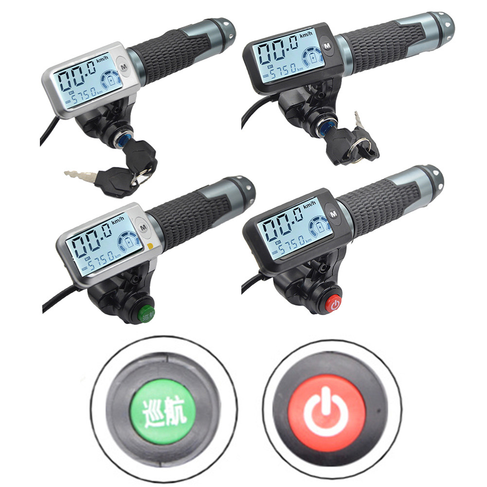 E-Bike Throttle Real-time Voltage Display For E-Bike Electric Throttle ...