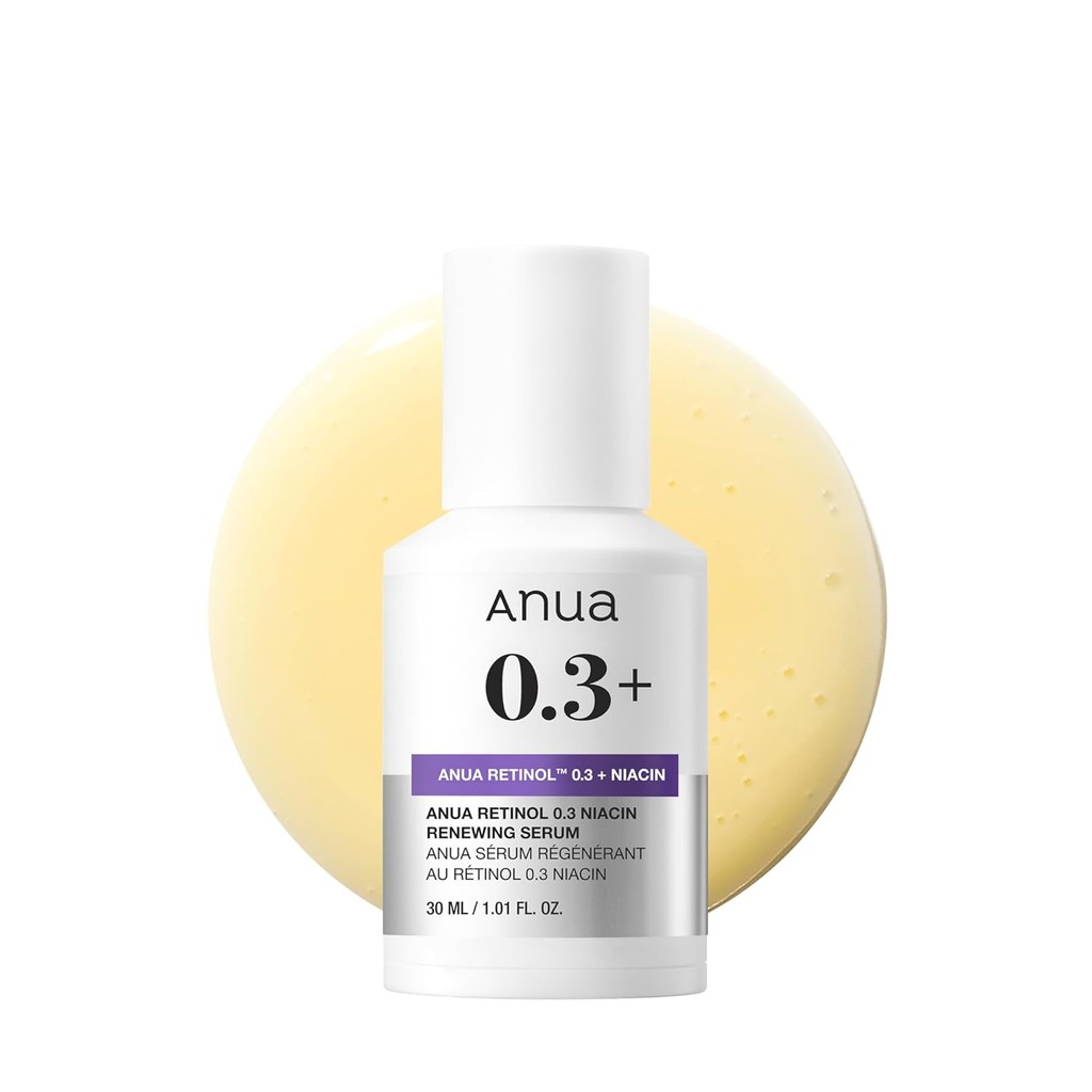 Anua Retinol Serum for Anti-Aging, Textured skin | 0.3% Retinol, 5% ...