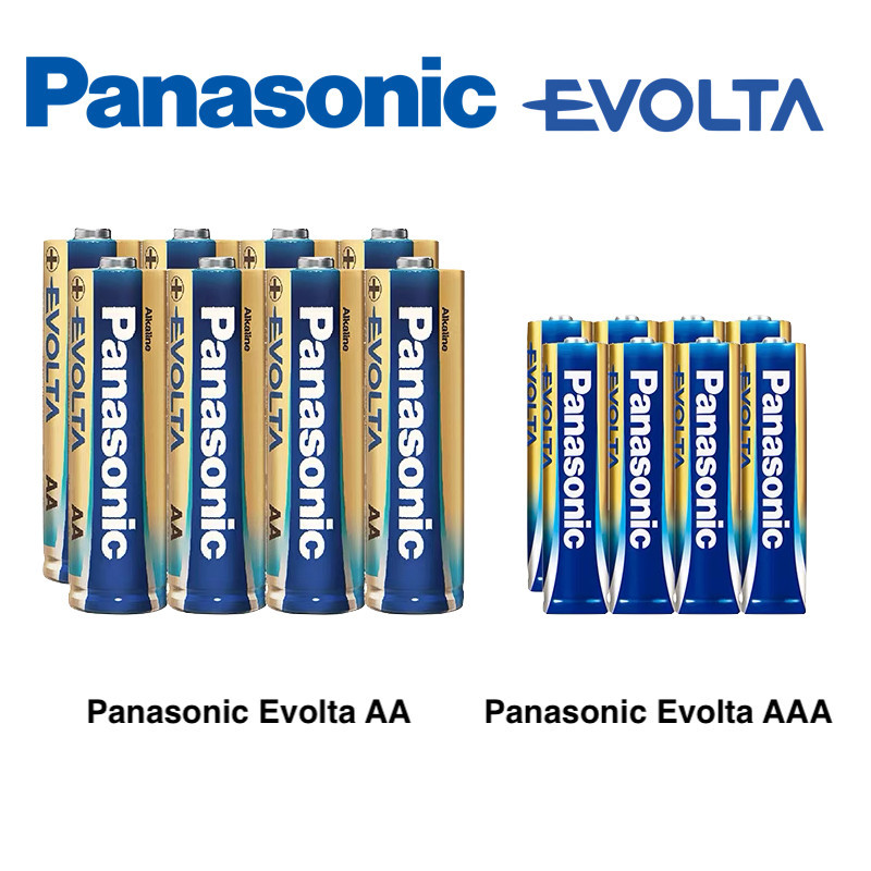 (4pcs) Panasonic Evolta AAA Battery Panasonic Evolta AA Battery Alkaline Battery 1.5V/ Extra ...