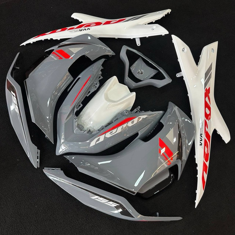 NVX V2 COVERSET AEROX INDIA NARDO GREY 2024 CUSTOM HLD | Shopee Malaysia