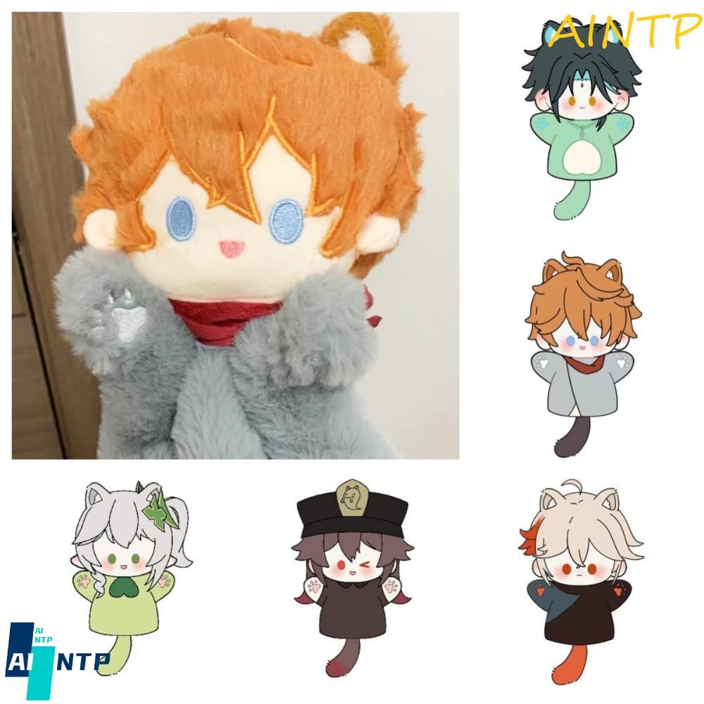 AINTP Genshin Impact Hand Puppet, Kazuha Zhongli Tartaglia Hand Puppet ...