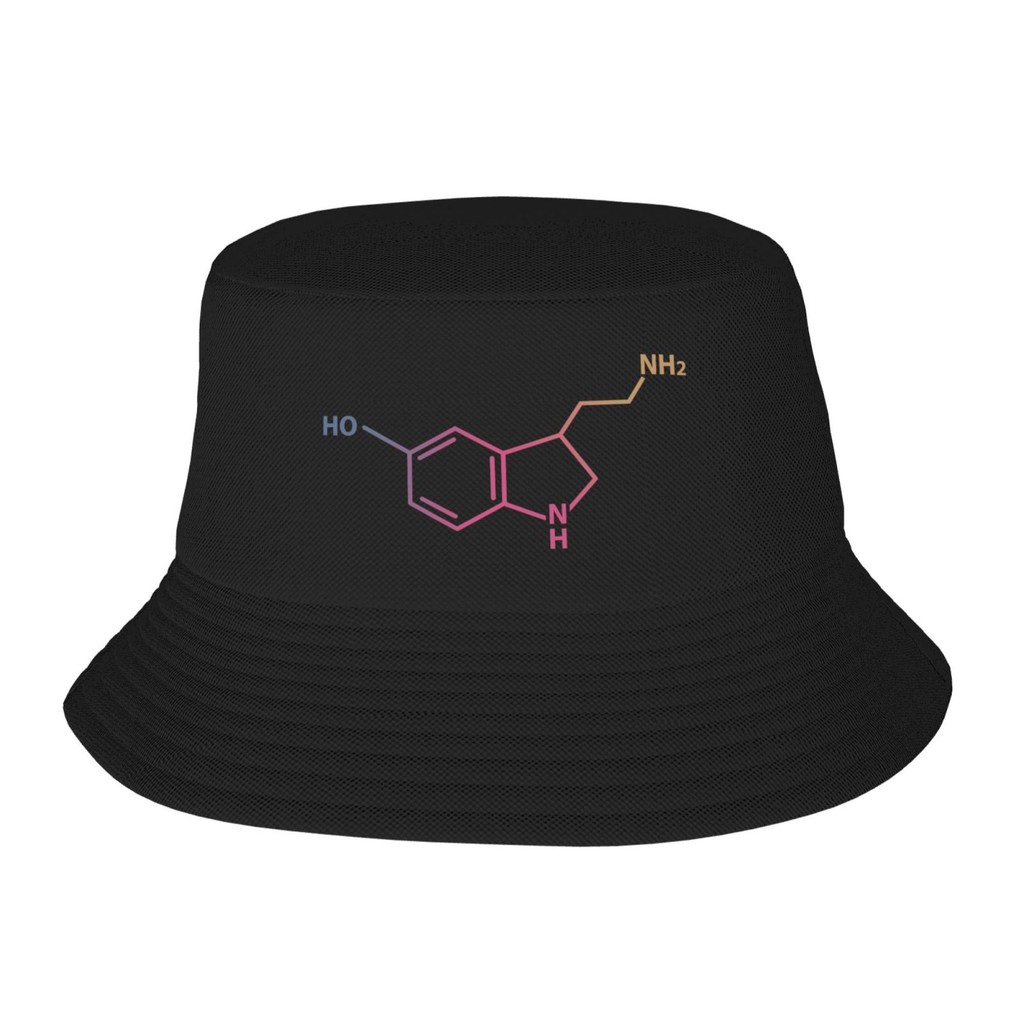 Serotonin And Dopamine Chemical Formulas Fisherman's Hat Bucket Hat ...
